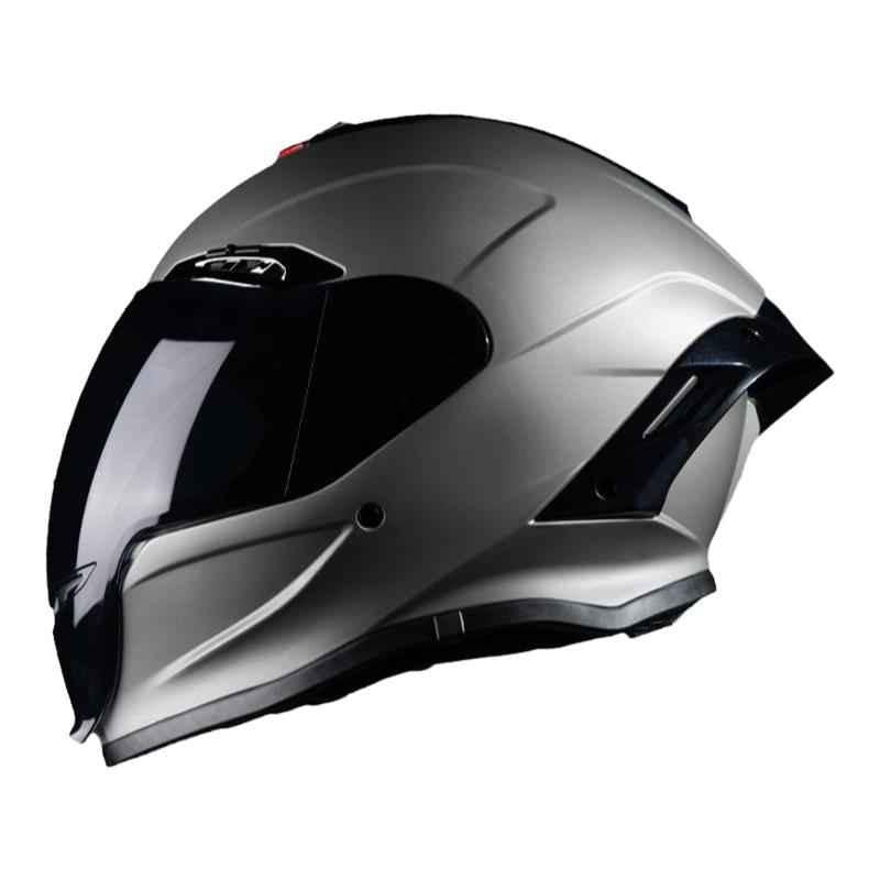 Mecha NBTK Motorcycle Helmet - Full-Cover Retro Design with Bluetooth ...